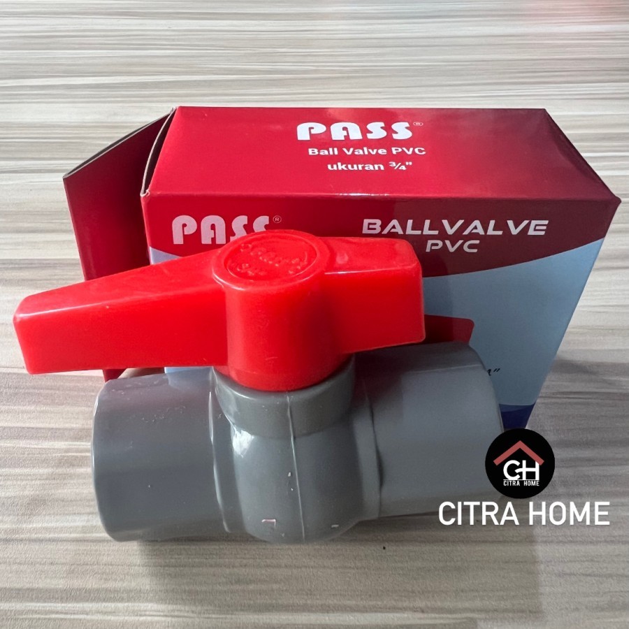 Pass Ball Valve PVC 3/4 inch | Shopee Malaysia