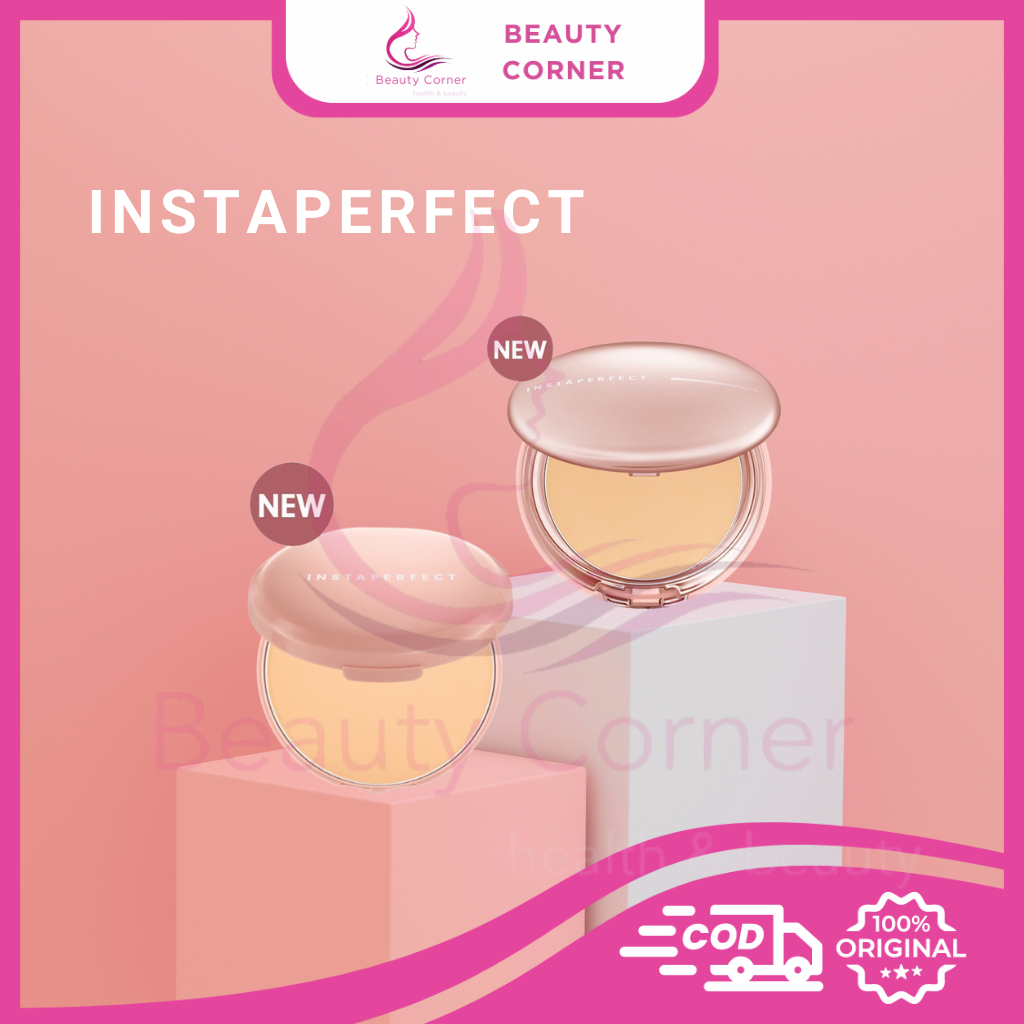 Wardah Instaperfect Matte Fit Powder Foundation - 13g (Full/Refill ...