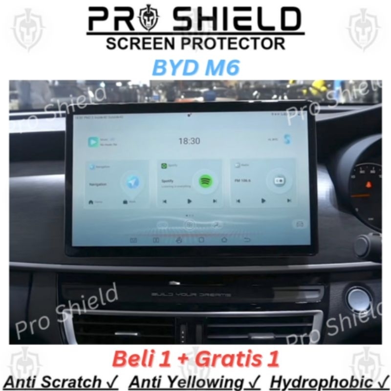 Anti-scratch BYD M6 head unit | Shopee Malaysia