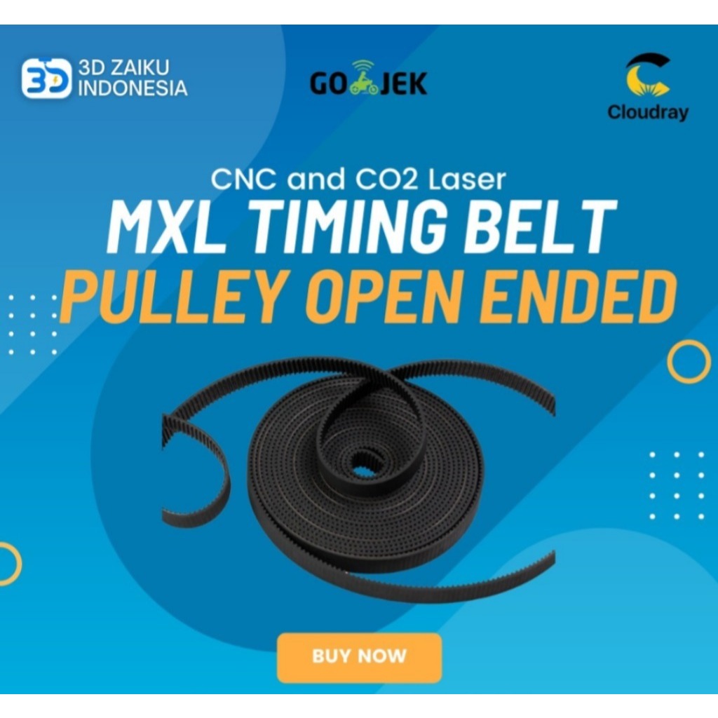 Cloudray MXL Timing Belt Pulley Open Ended for CNC and CO2 Laser ...