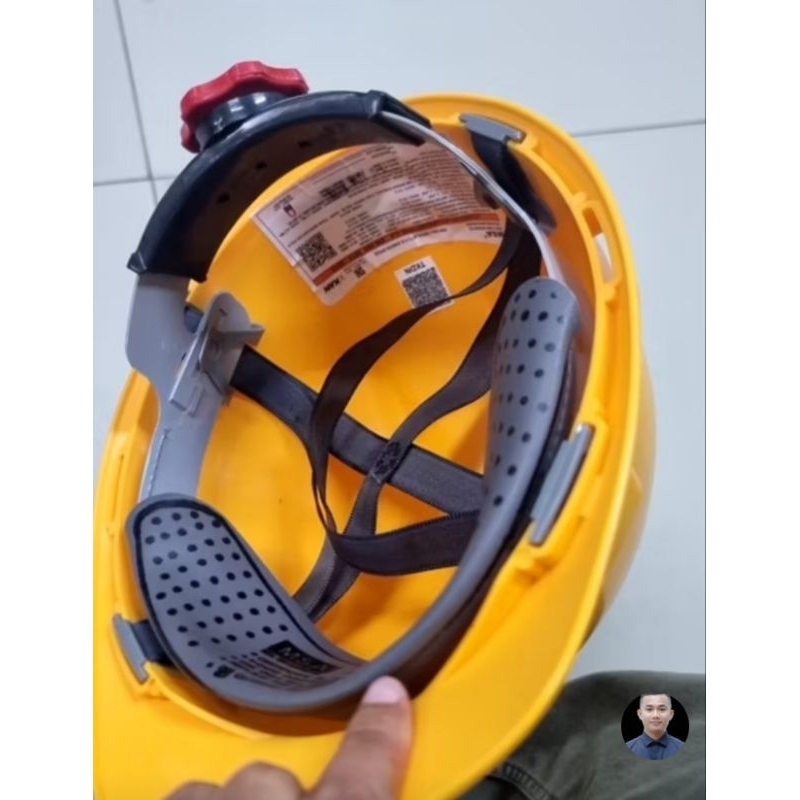 MSA SNI V-Gard Project Helmet MSA SNI V-Gard Safety Helmet + Old ...