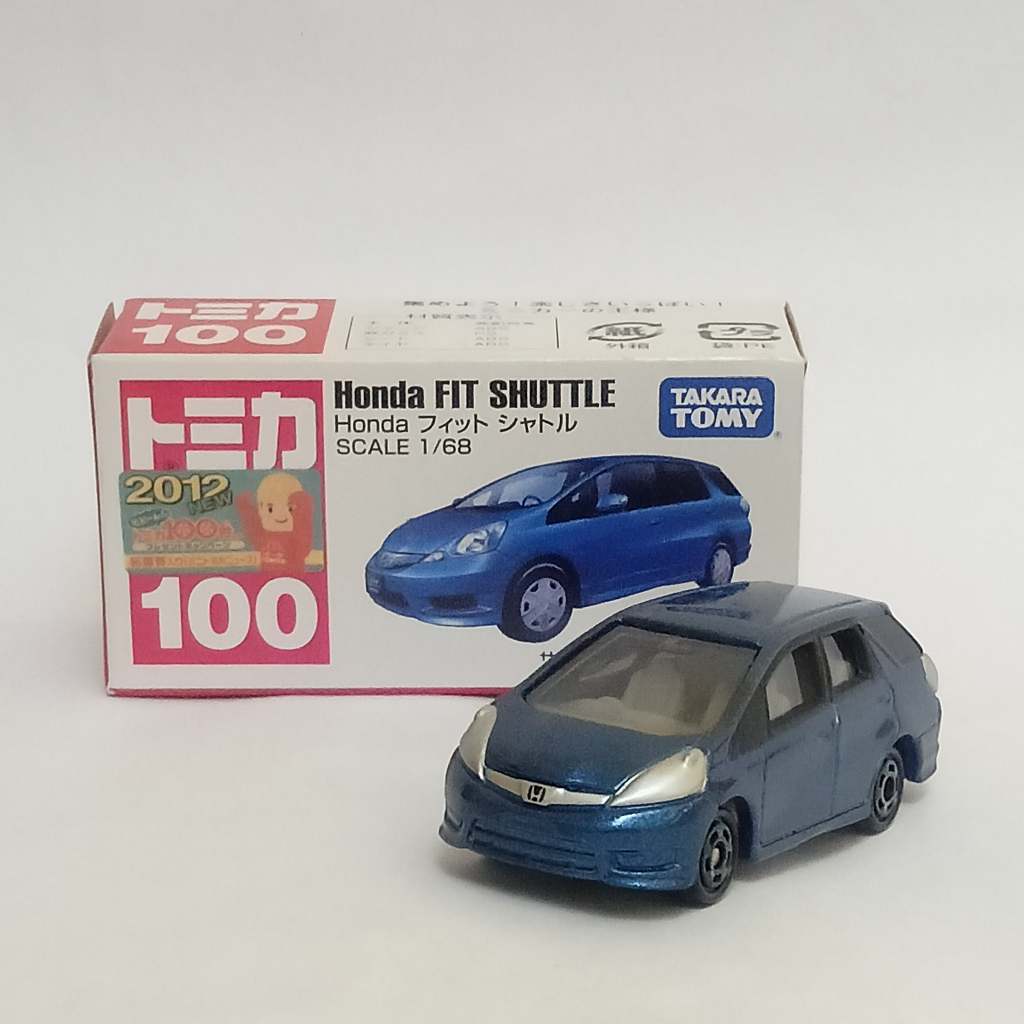 Tomica no 100 Honda FIT SHUTTLE Takara Tomy Diecast Collection Car Miniature Car | Shopee Malaysia