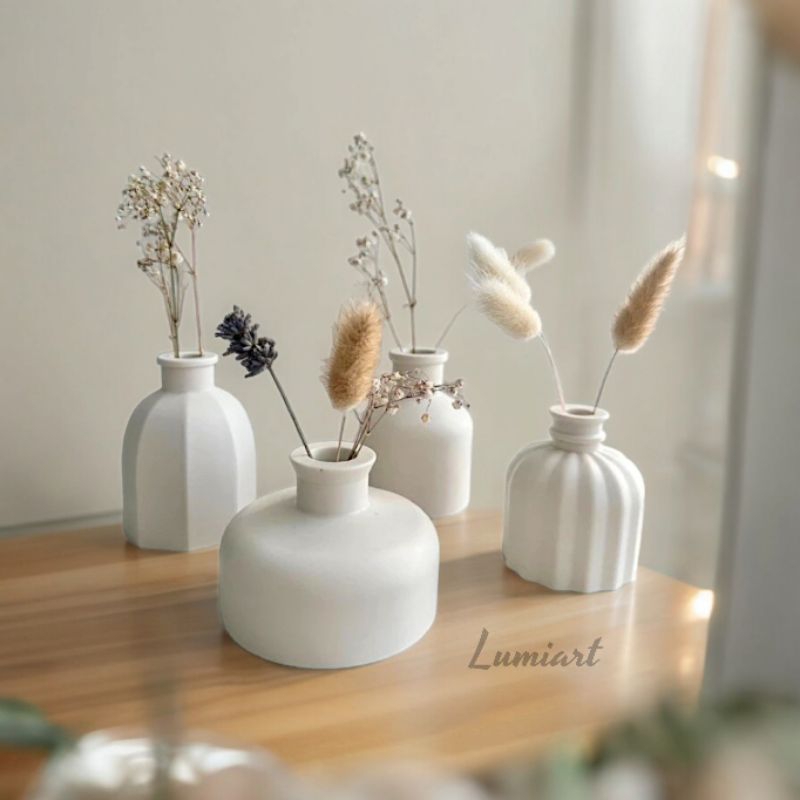 Nordic aesthetic mini flower vase / mini flower vase / aesthetic Video ...