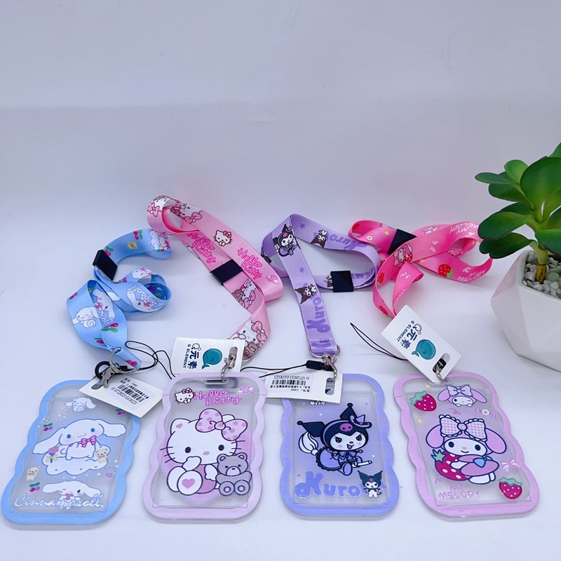 GANTUNGAN Hagcshop SANRIO CHARACTER ID Card/ Name Card Hanger/ Premium ...