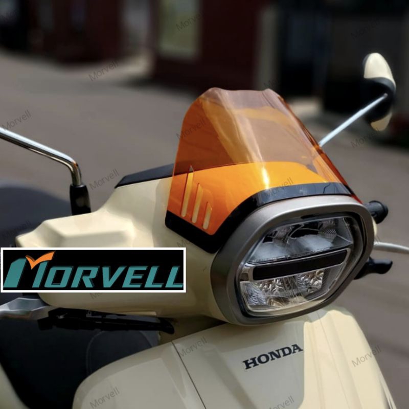 Honda stylo 160 visor front lamp pet headlight winshield sport screen ...