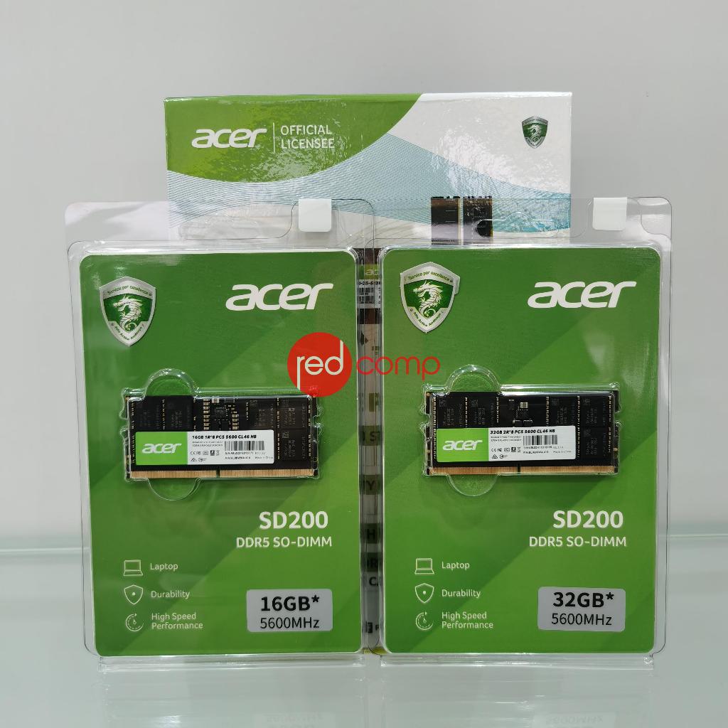 Acer DDR5 5600 MHz CL46 SD200 LAPTOP MEMORY SODIMM | Shopee Malaysia