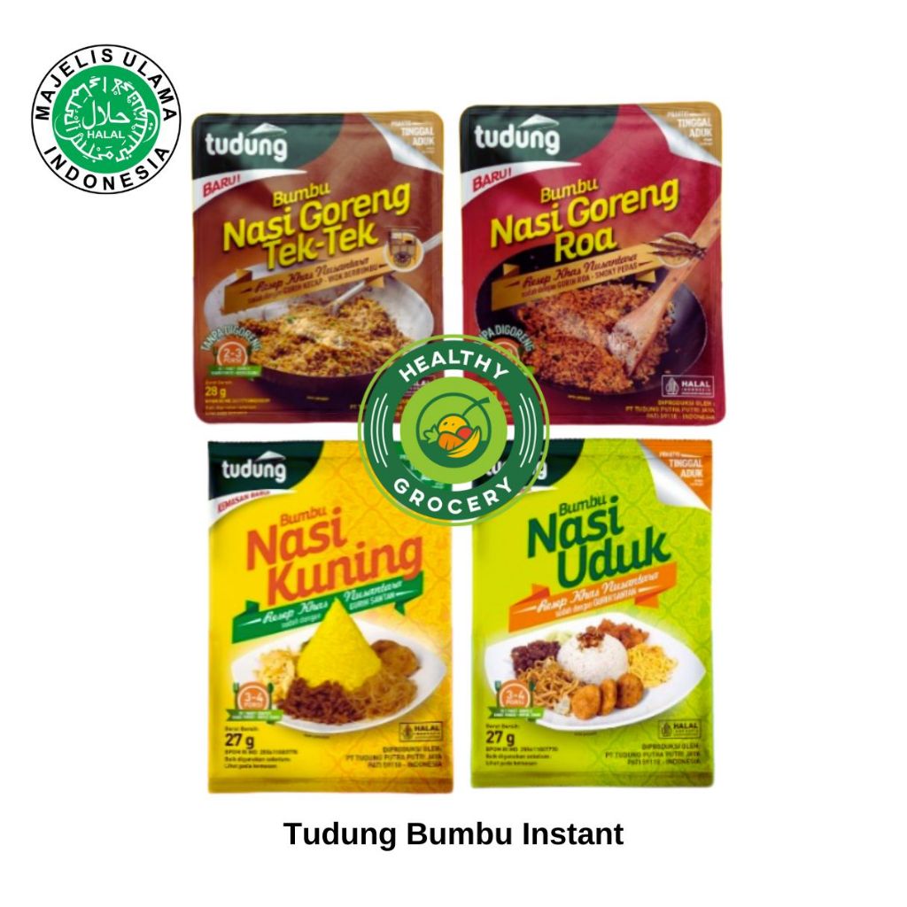 Instant Seasoning Hood Uduk Rice/Yellow Rice/Roa Fried Rice/Tek Tek ...