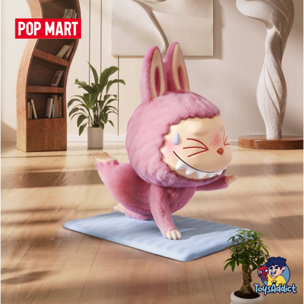 Pop MART THE MONSTERS Lazy Yoga Series Figures LABUBU | Shopee Malaysia