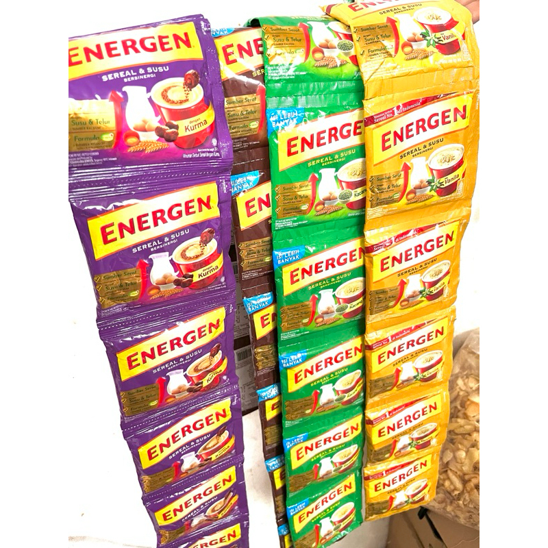 Energen Cereal Milk Various Flavors 10 Sachets @35gr | Shopee Malaysia