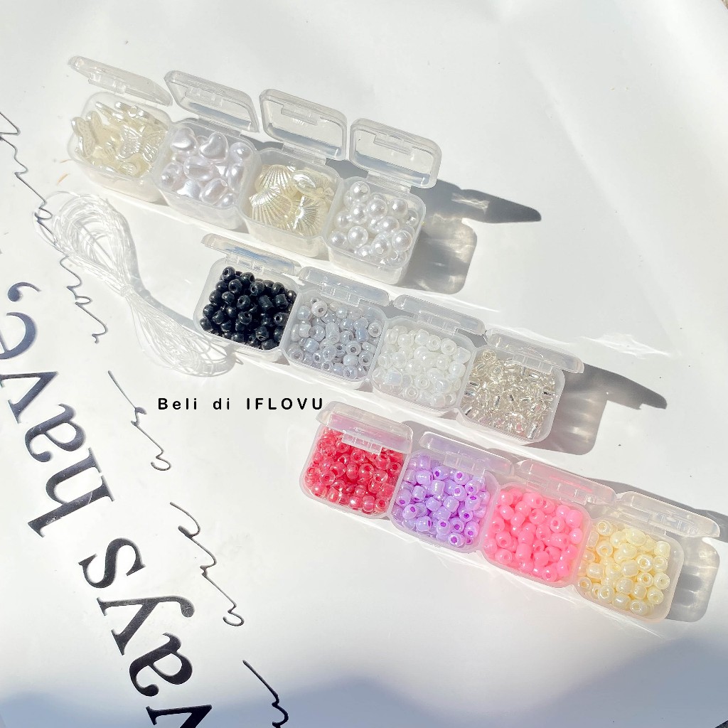 HP Complete Set of Beads + String + Cell Phone Strap | Diy Aesthetic ...