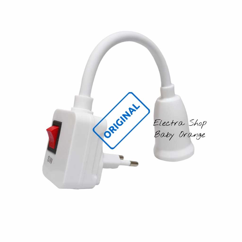 Flexible Plug Light Fittings Rubber On Off Switch e27 FS-25 ITAMI SW ...