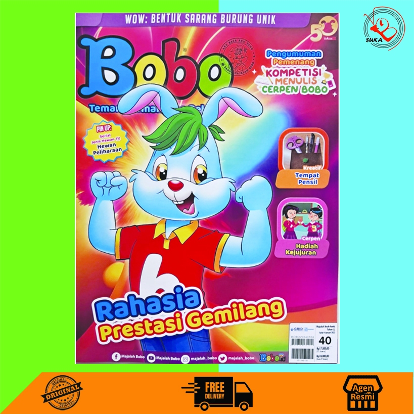 Bobo Magazine January 2024 Edition | Shopee Malaysia