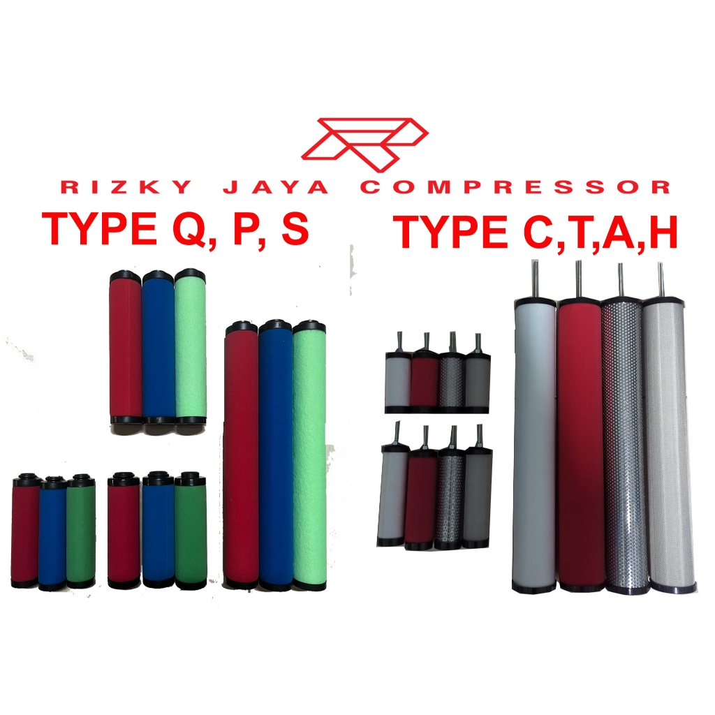 Filter Element Compressor Refill Pre and After Filter | Shopee Malaysia