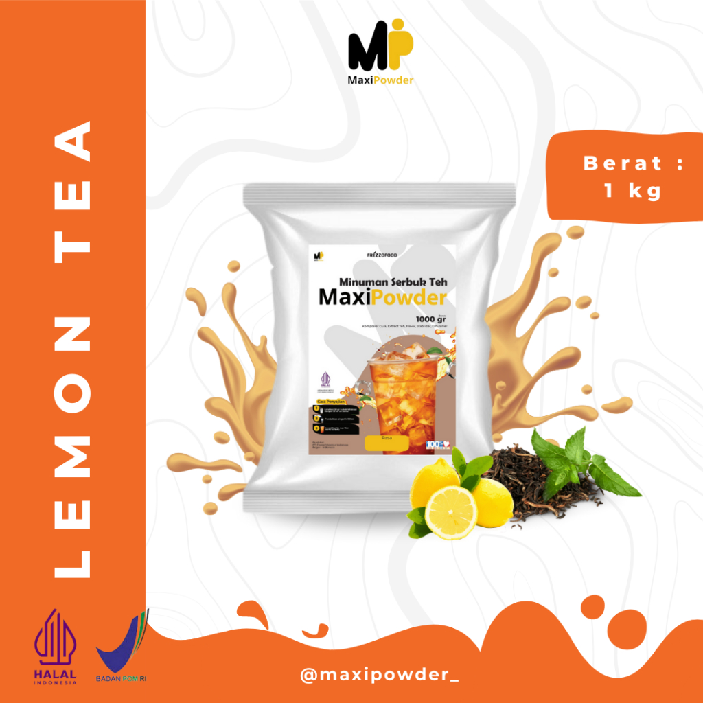 Lemon Tea Flavored Drink Powder 1kg/contemporary Drink Lemon Tea ...