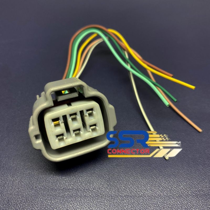 SOCKET HEADLAMP HEADLAMP PIN 6 TOYOTA AVANZA YARIS VIOS XENIA VELOZ ...