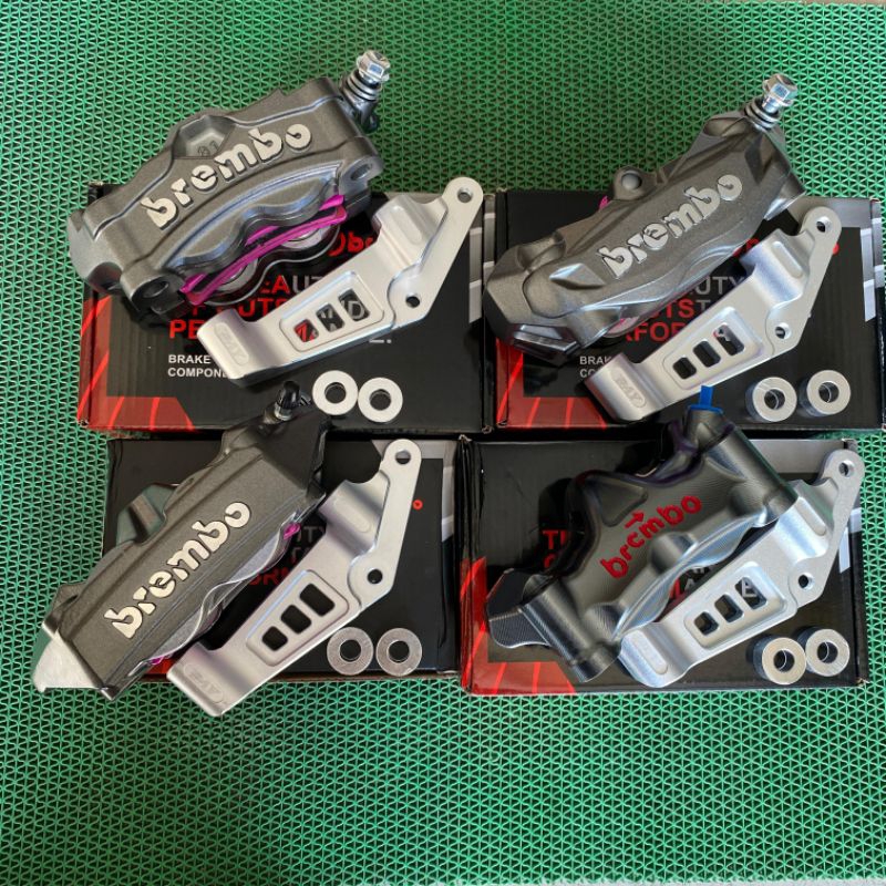 Gp4rx caliper pict 100 sets of monoblock front disc pnp ninja brackets ...