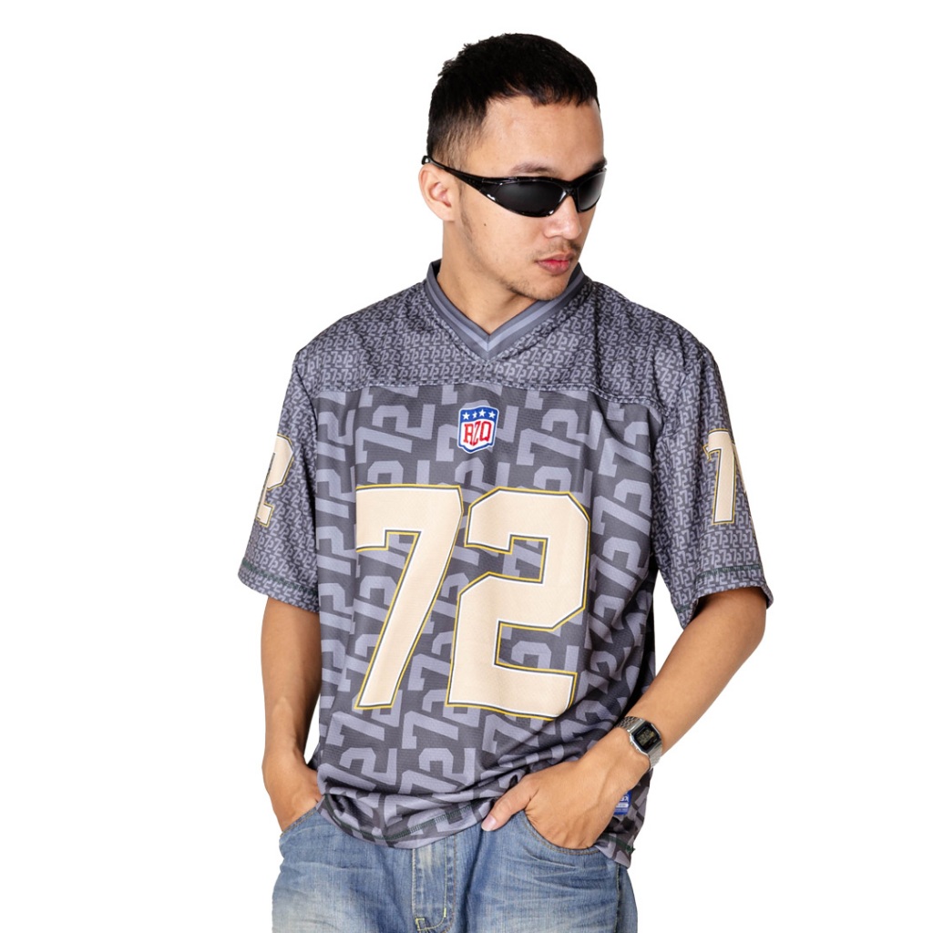 Rzq / 72 / Number Series / Jersey / Streetwear / Oversize / Music ...
