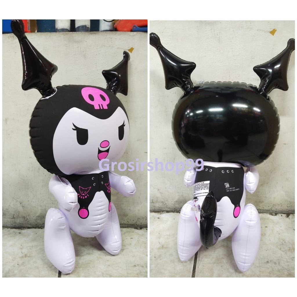 Kuromi Doll Inflatable Balloon Toy SNI PVC Material 38cm | Shopee Malaysia