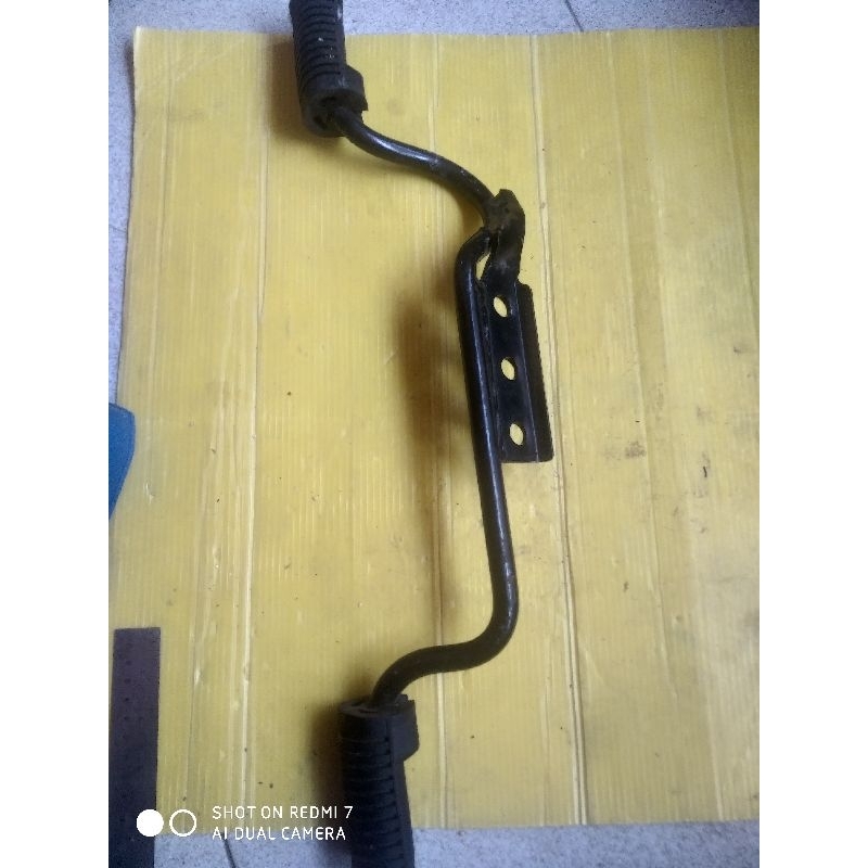 Iron footstep bastep barstep Sissy plus Rubber Yamaha V 80 V80V 75 V75 ...