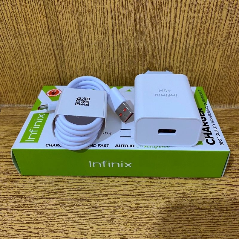 Infinix Note 30 40 40Pro 40 Pro FAST Charger 45W | Shopee Malaysia
