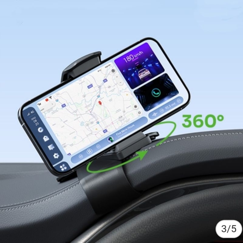 HP Car Cell Phone Holder ROBOT RT-CH25 Stand Phone Holder Mount Clip ...