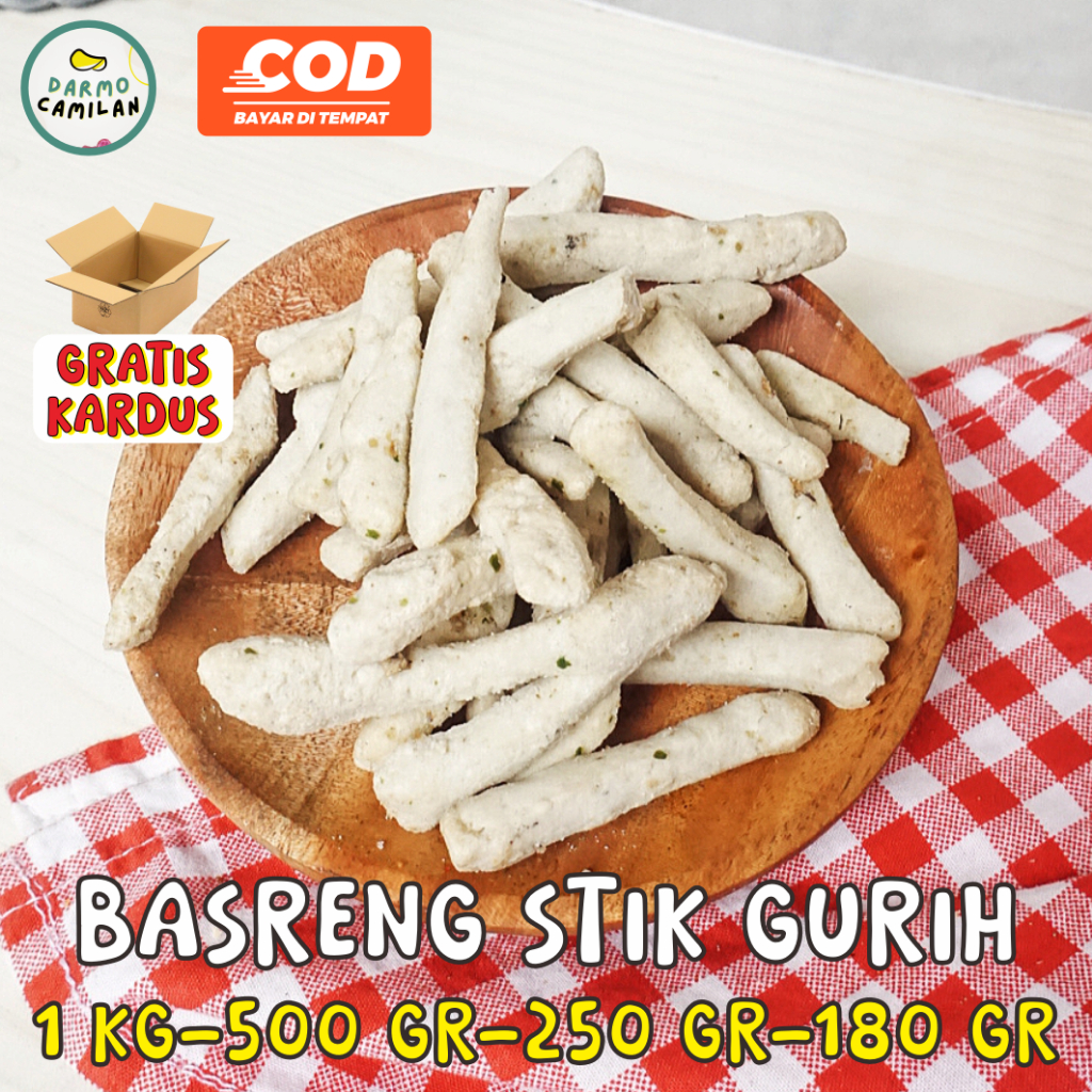 Savory Fish Basreng 1kg 500gr 250gr Bastik - DARMO SNACK | Shopee Malaysia