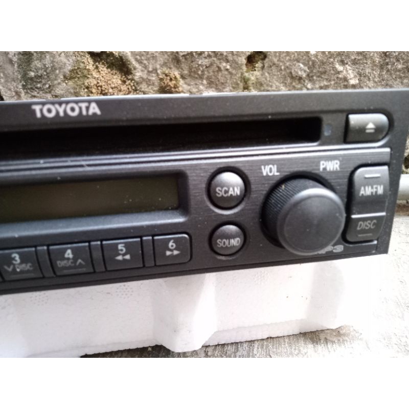 Head unit Single Din toyota Avanza 2012-2013 original | Shopee Malaysia