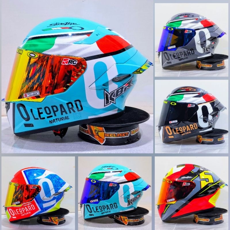 TTC full face helmet | TT COURTE kbr handsome package | Shopee Malaysia