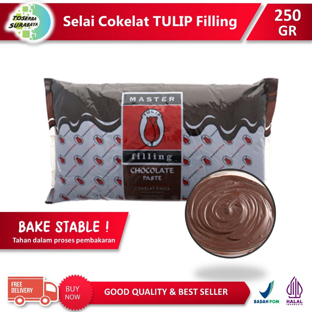 Tulip Chocolate FILLING/Jam Chocolate FILLING 250gr | Shopee Malaysia