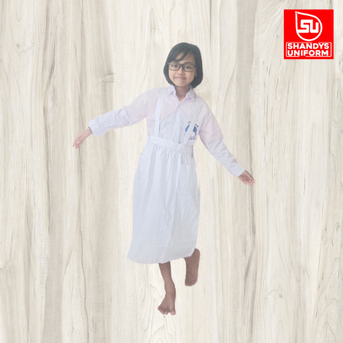 PUTIH Shandys Uniform I Al Azhar Kindergarten Uniform White | Shopee Malaysia