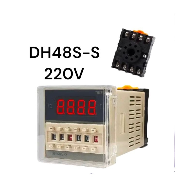 MESIN Dh48s S Digital Timer Ac Timer Relay Timer for Hatching Machines ...