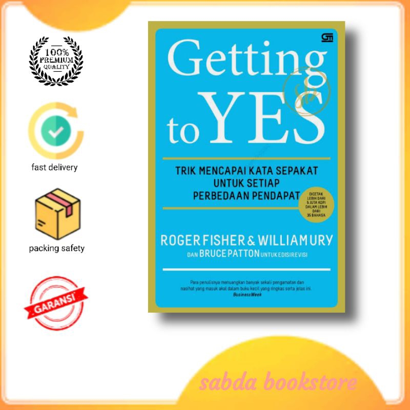 Getting To Yes Book: Tricks To Reach Your Words To Every Difference in ...