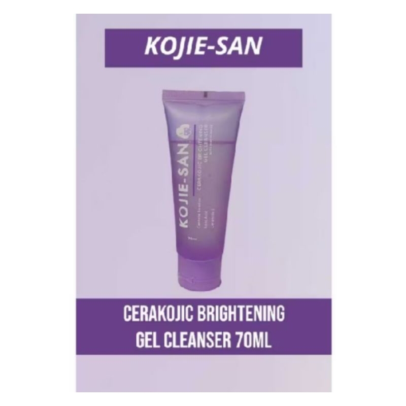 Kojie-san cerakojic brightening gel clanser 70ml/kojie san gel cleanser ...