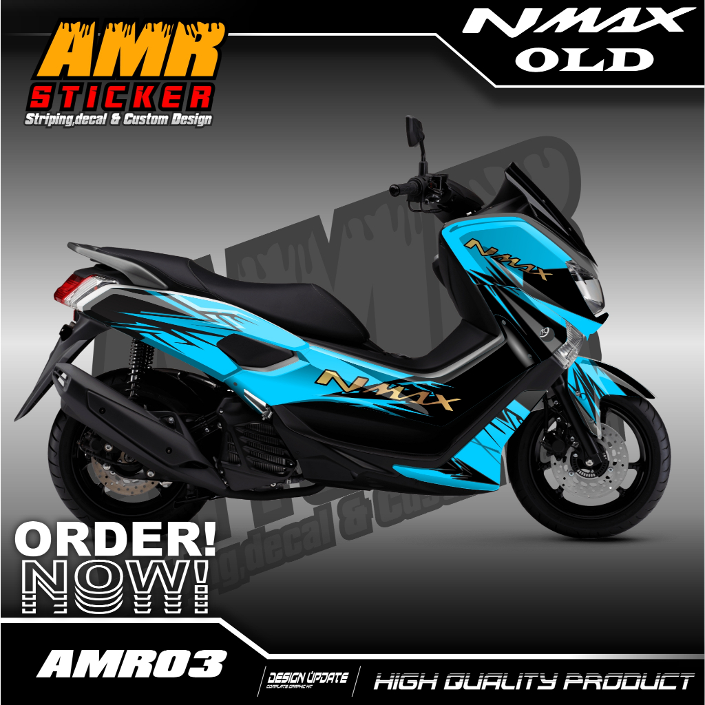 Sticker Decal Nmax Old Sticker Striping Variation Full Body Decal ...