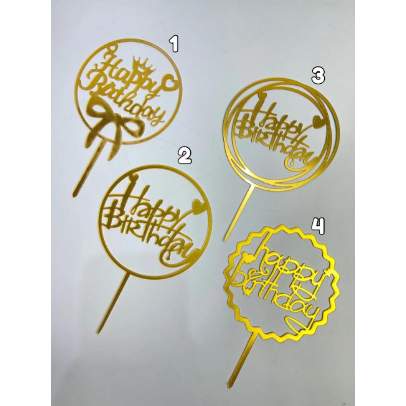 Happy Birthday Topper/Birthday Topper/HBD Happy Birthday Cake Topper ...