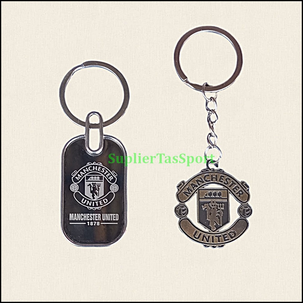 Manchester United Football Club Motif Metal Keychain | Shopee Malaysia