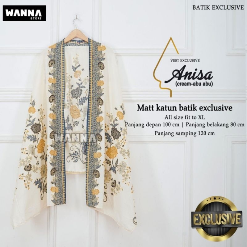 Outer BATIK VEST/PREMIUM BATIK VEST | Shopee Malaysia
