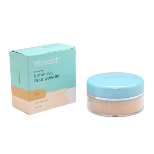Wardah Everyday Luminous Face Powder 03 Ivory 30 gr | Shopee Malaysia