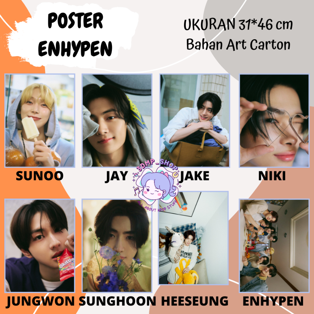 Enhypen ROMANCE UNTOLD A3 POSTER | Shopee Malaysia