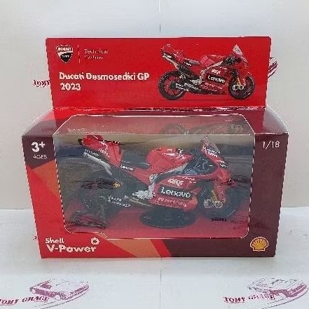 Maisto Shell Ducati Desmosedici GP 2023 | Shopee Malaysia