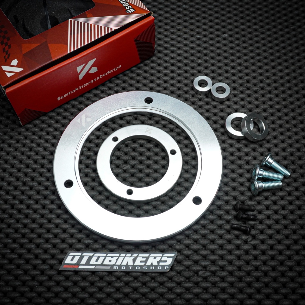 Nmax New 155 Rear Disc Adapter Rim Spacer for KTC KYTA 2 Piston Caliper ...