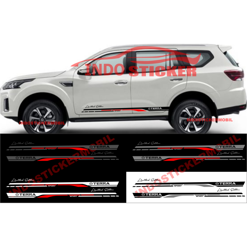 Nissan terra Car sticker cutting terra Car list sticker | Shopee Malaysia