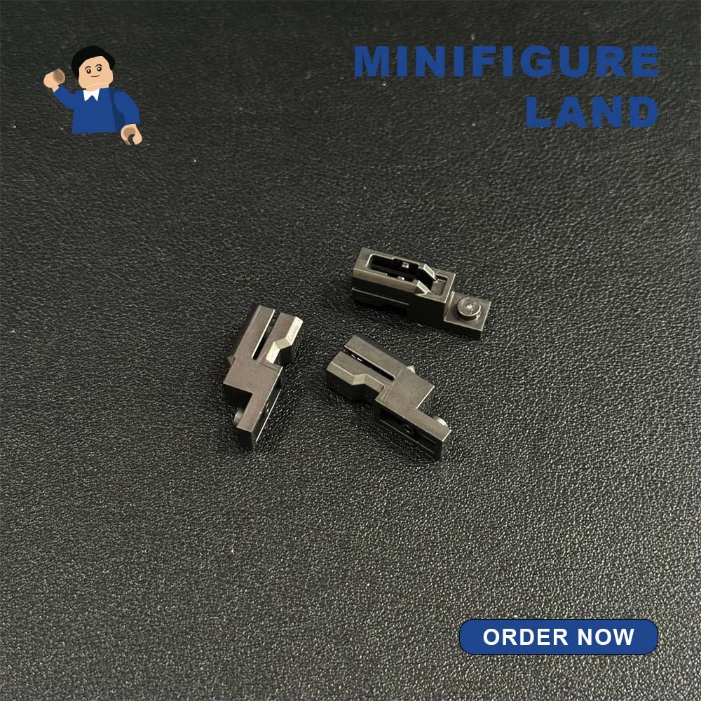 Lego Parts - 69754 - Pearl Dark Gray Projectile Launcher, 1 x 2 Mini ...