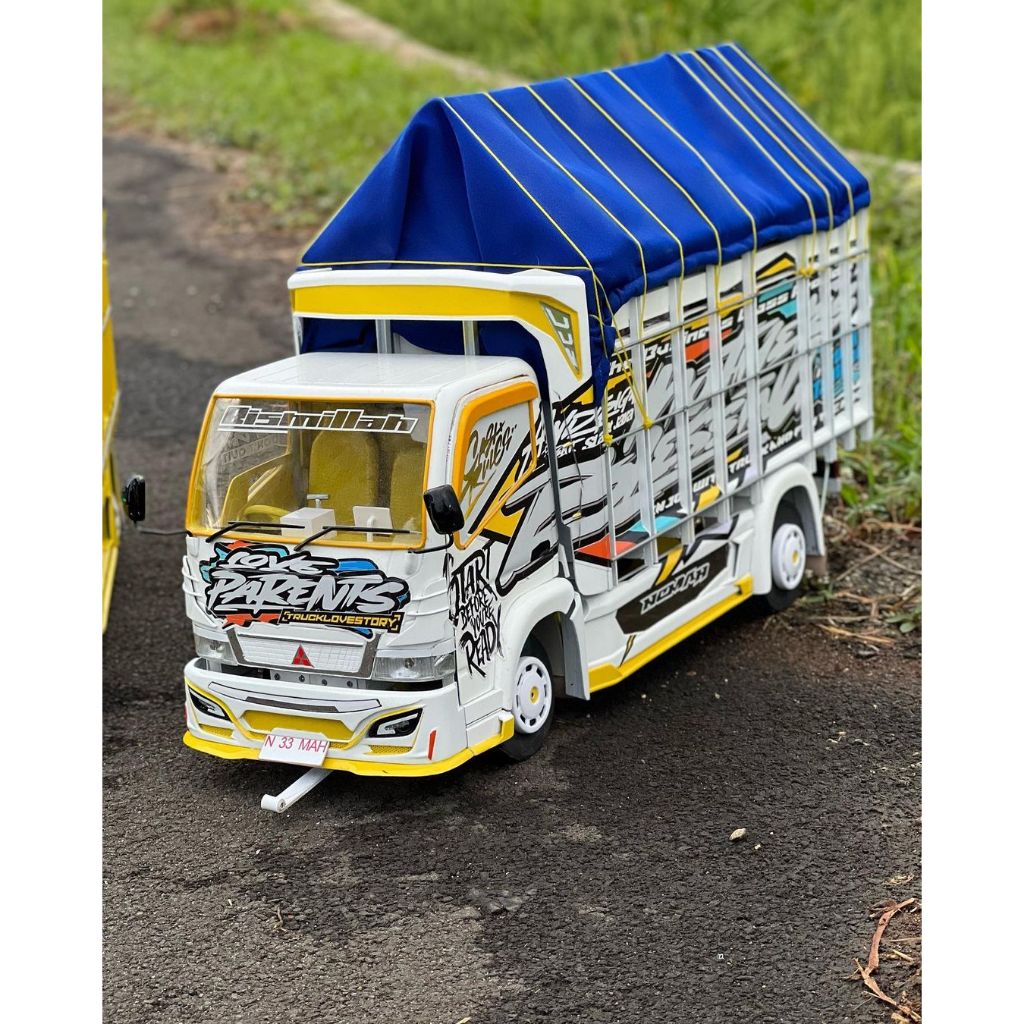 Original truck Toy jumbo Size full Light Bonus Tarpaulin Toy truck ...