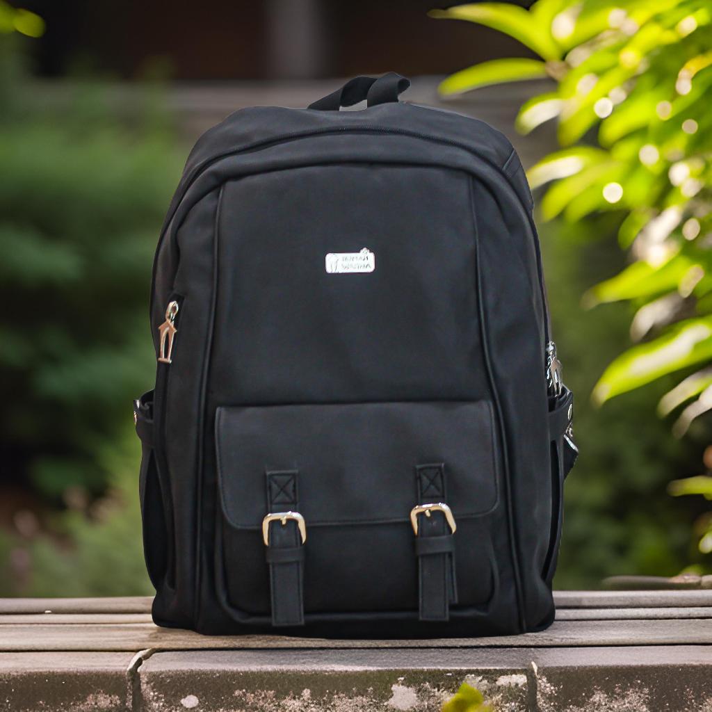 HITAM Home Color Backpack 15 inch Laptop Bag 28 x 12 x 38 cm Afnan ...