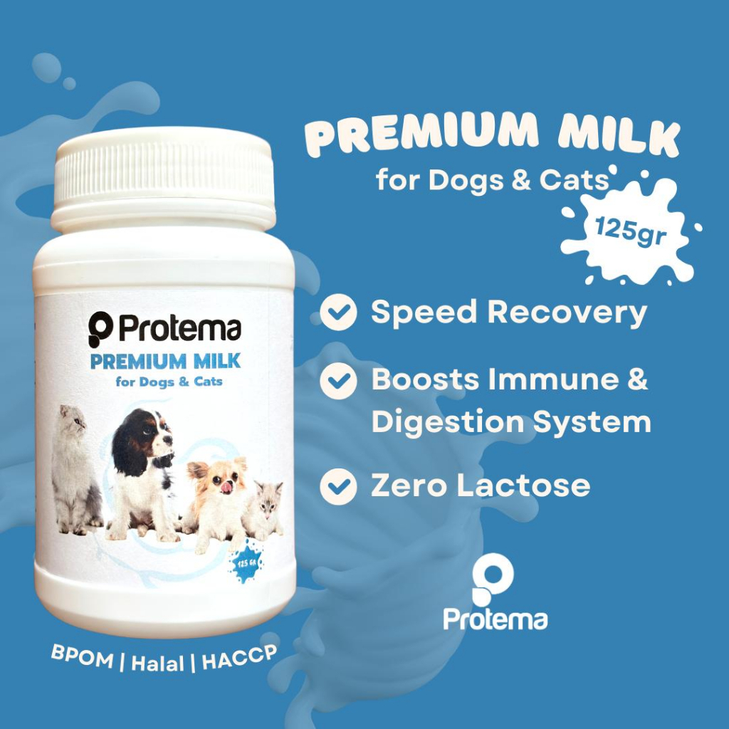 Natural Premium Milk For Cats & Dogs | Protema | 125 GR and 250 GR ...