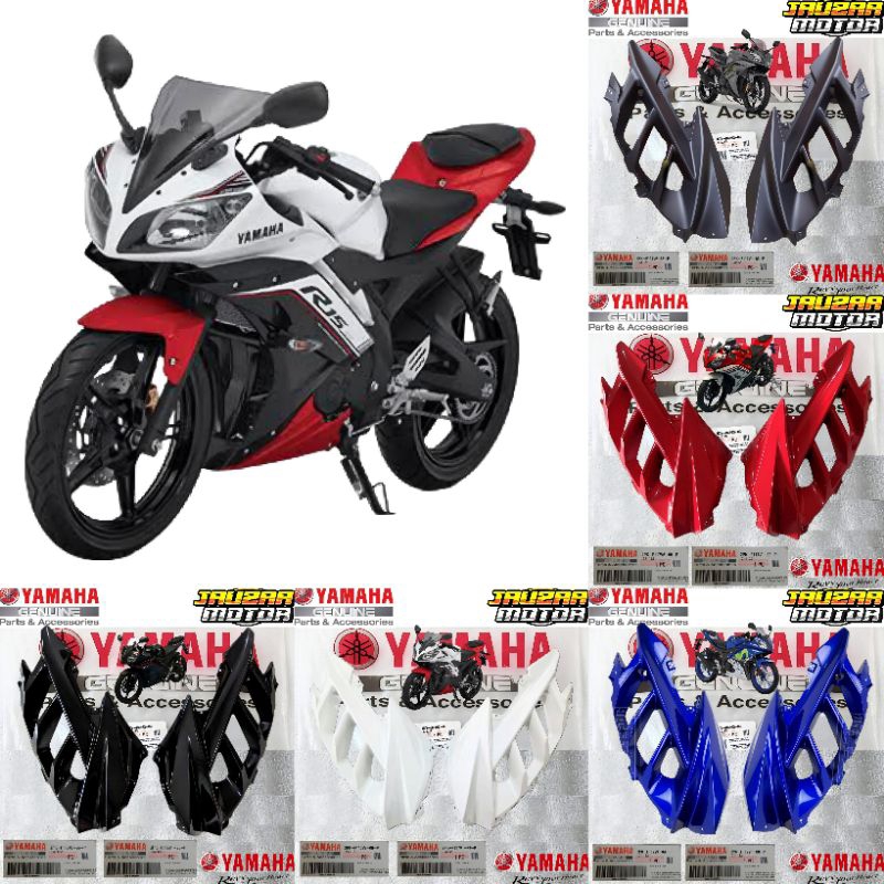 ORIGINAL YAMAHA R15 V2 INSIDE WING FAIRING 2PK-F117W-00 2PK-F117V-00 ...