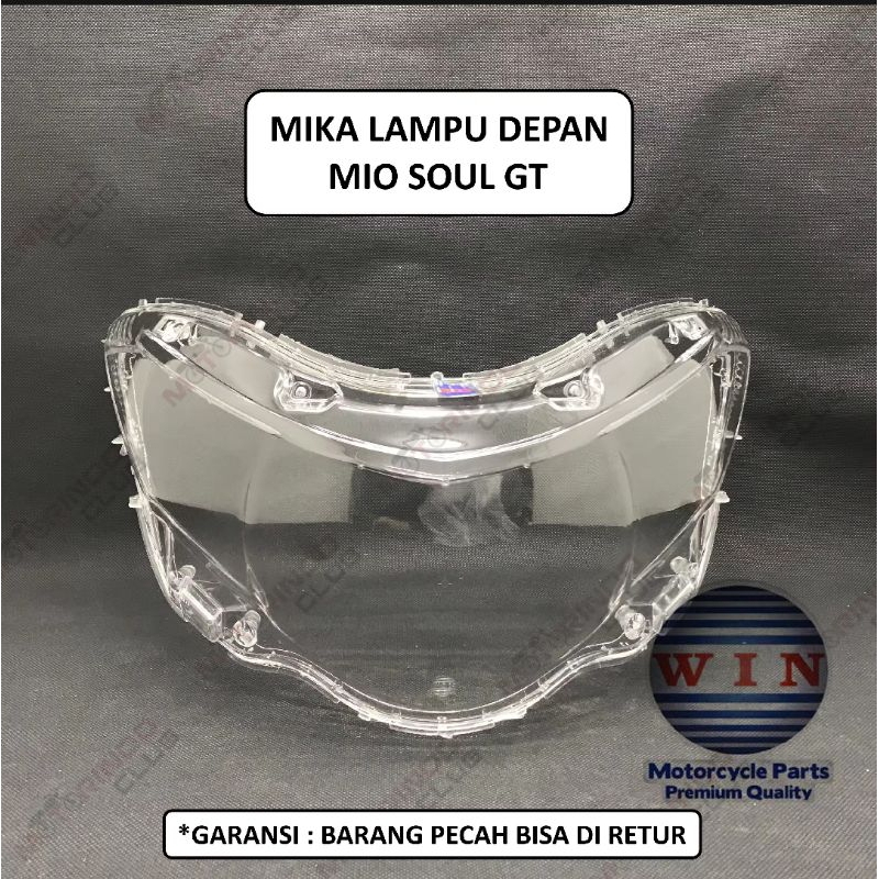 Mio SOUL GT Xeon Gt125 Reflector Headlight Glass Mika, WIN brand, Clear | Shopee Malaysia