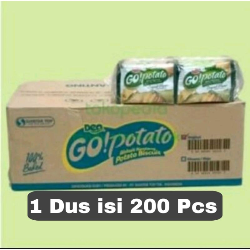 Go! Potato BISCUITS POTATO FLAVOR CONTENTS 10 BALLS X 20 PACKS X 7 G ...