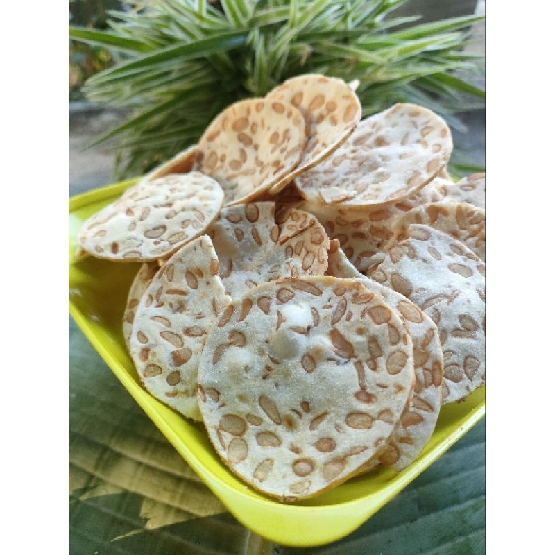 Sago tempeh chips original tempeh chips savory tempeh chips - crispy ...